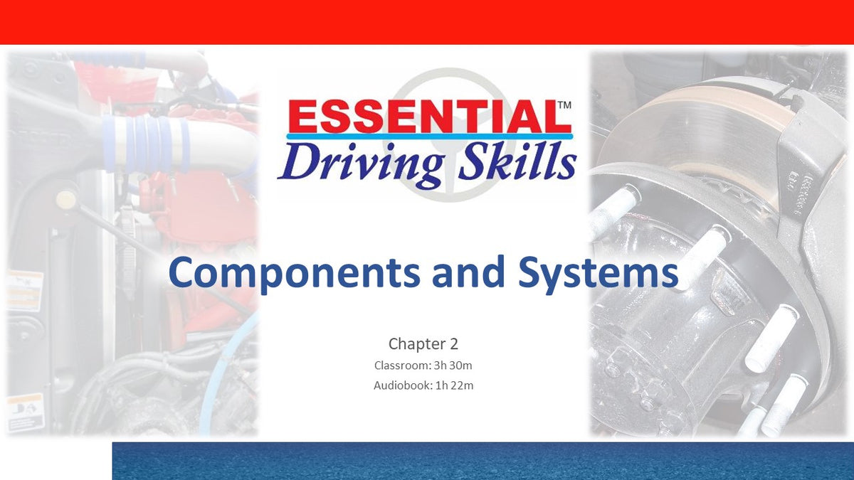 Essential Driving Skills – Classroom Presentations, Chapter Format (ED ...